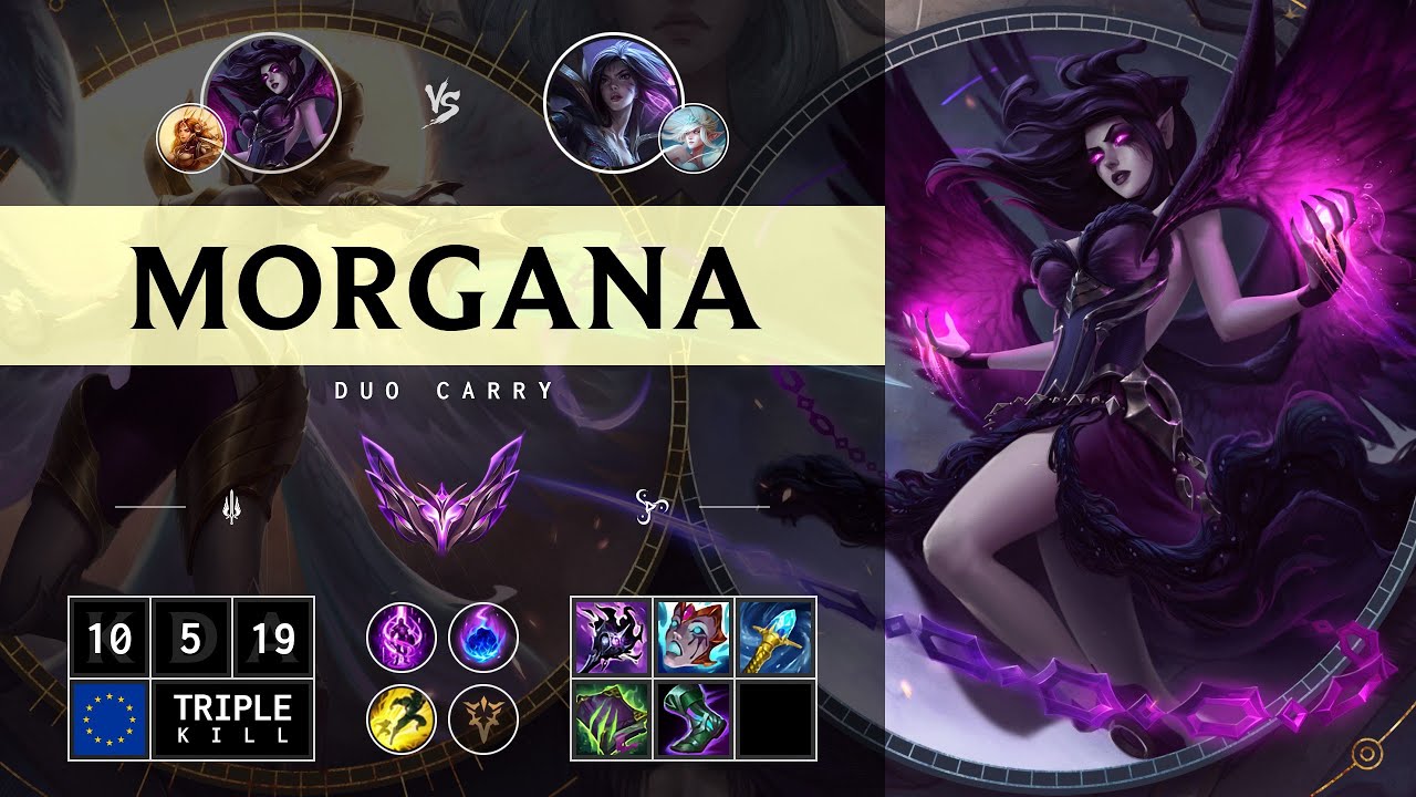 Morgana Carry vs Kai'Sa - EUW Master Patch 14.13 - YouTube