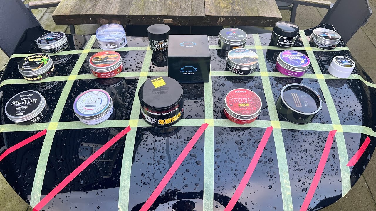 Final update !! 14 AliExpress waxen VS Soft99 Fussocoat, Stipt Wax ...