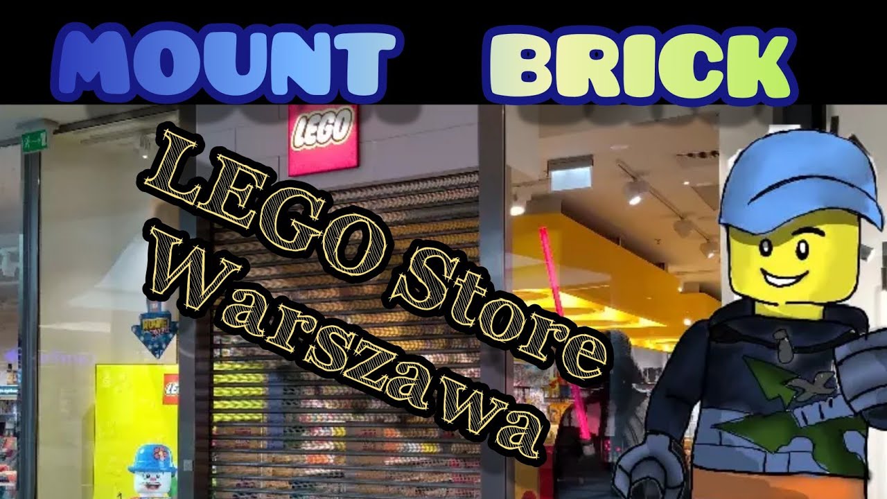 Mount Brick w LEGO Store Warszawa - YouTube