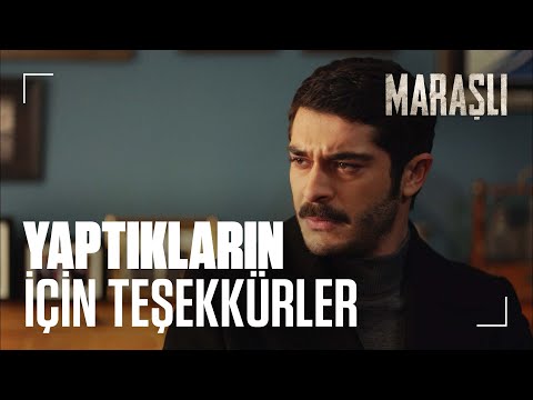 Aziz Bey, Maraşlı'ya çek yazıyor | Maraşlı