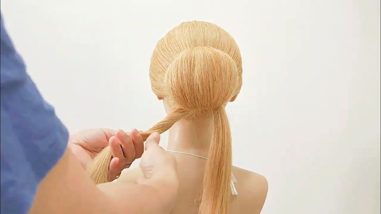 Easy and Elegant Hair Updo Tutorial - Step-by-Step Guide | hair ...