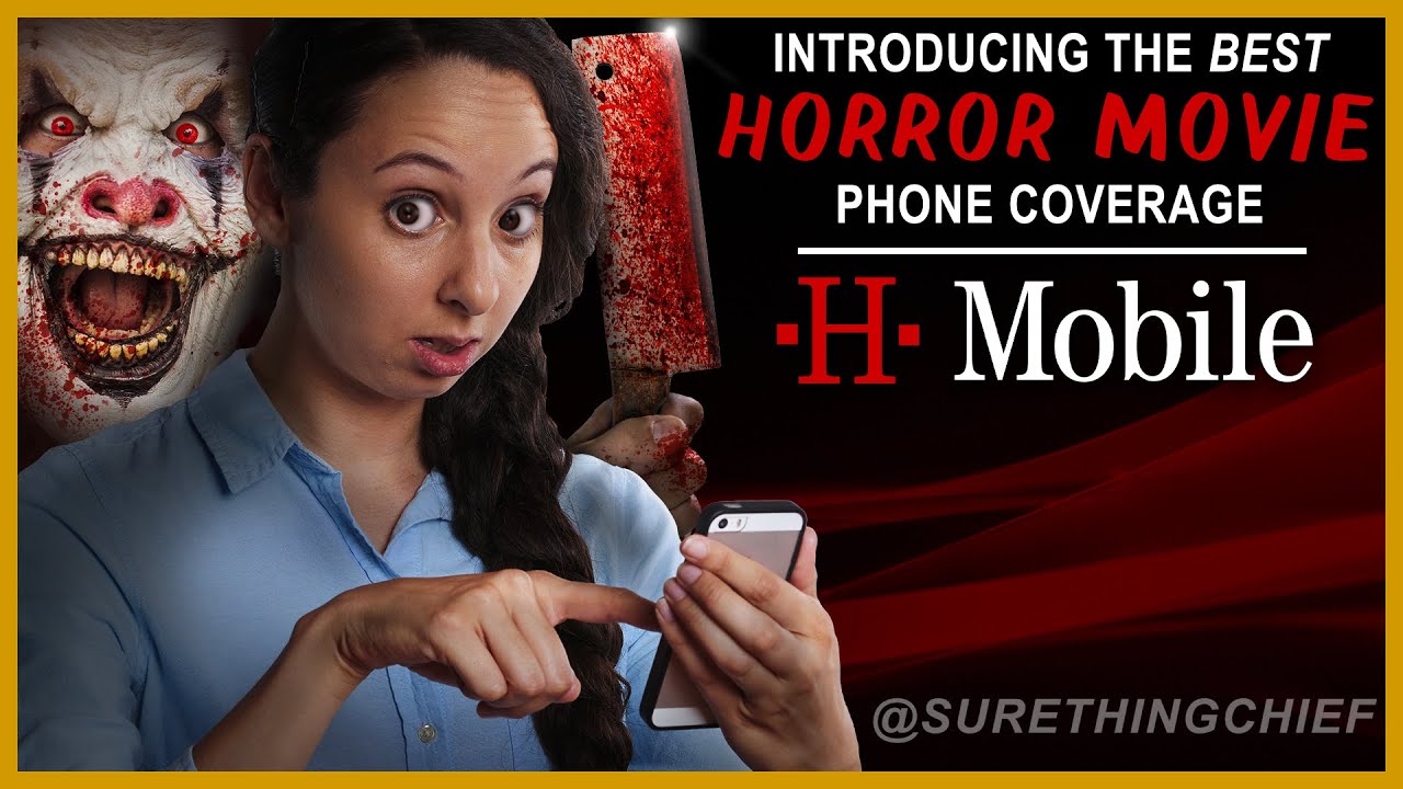 Best Horror Movie Phone Service! - (T-Mobile parody) - YouTube