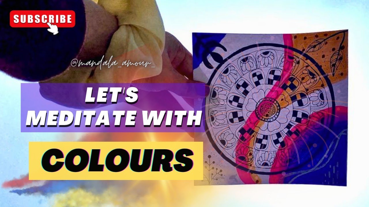 Heal Your Mind With Colors | Super Relaxing Video | ASMR Drawing - YouTube