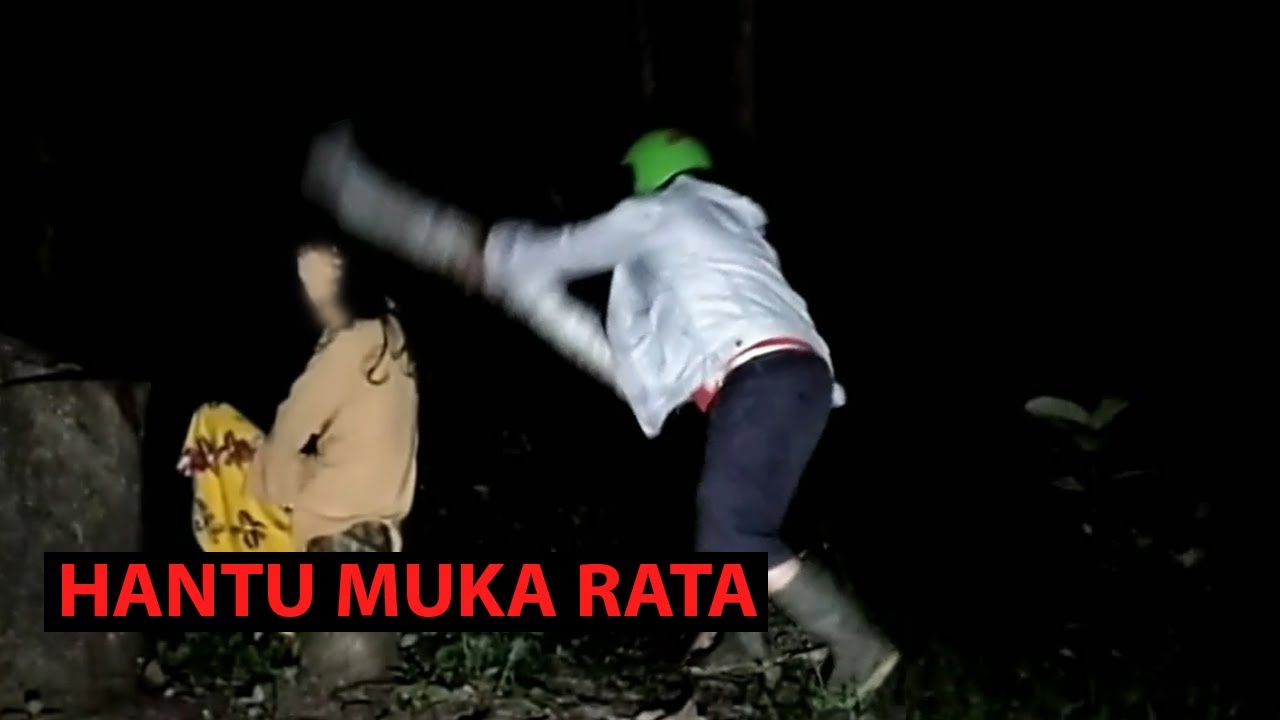 Gak nyangka Ketemu Hantu Muka Rata Tanpa wajah - YouTube