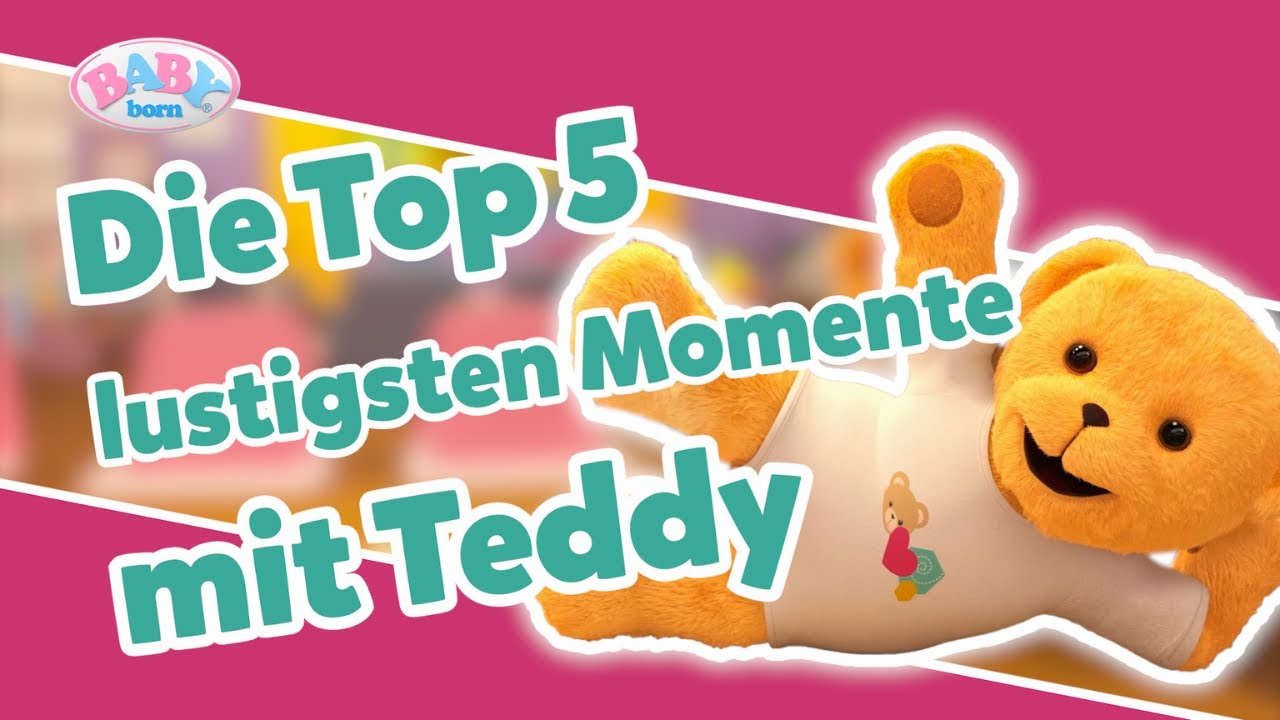 Teddys Top 5 lustigste Momente der Serie 🧸😃 | BABY born Serie Deutsch ...