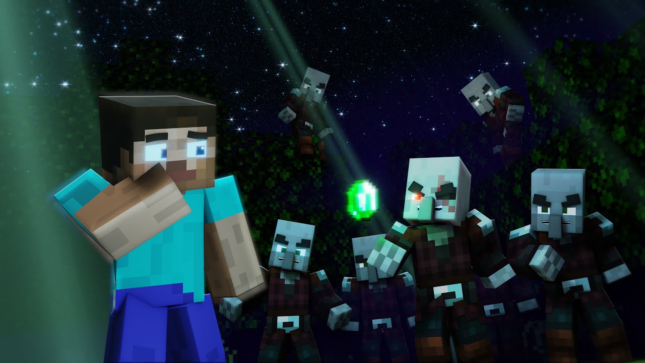 Steve Makes A MISTAKE?!? - Villager VS Pillager: A History |PART 5 ...