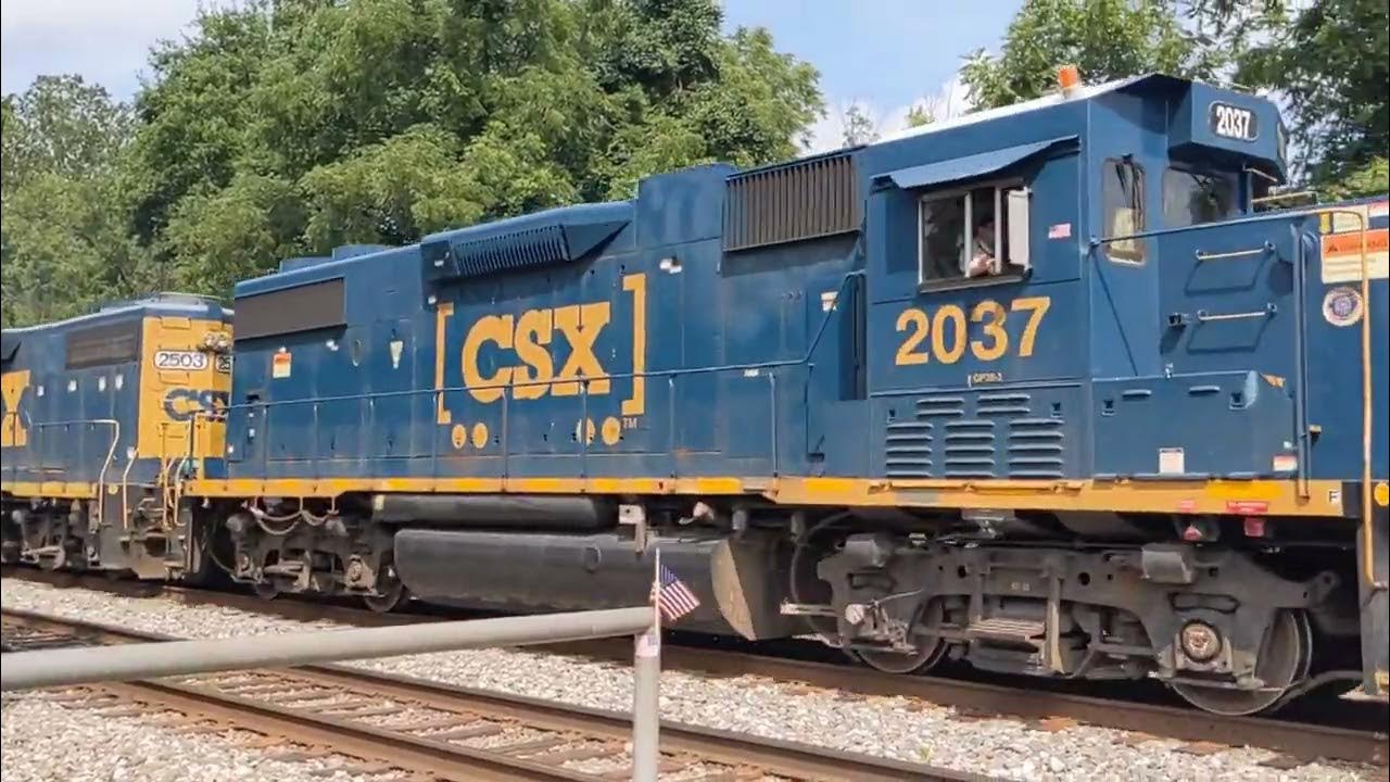 CSX Chessie System heritage unit 1973 - YouTube