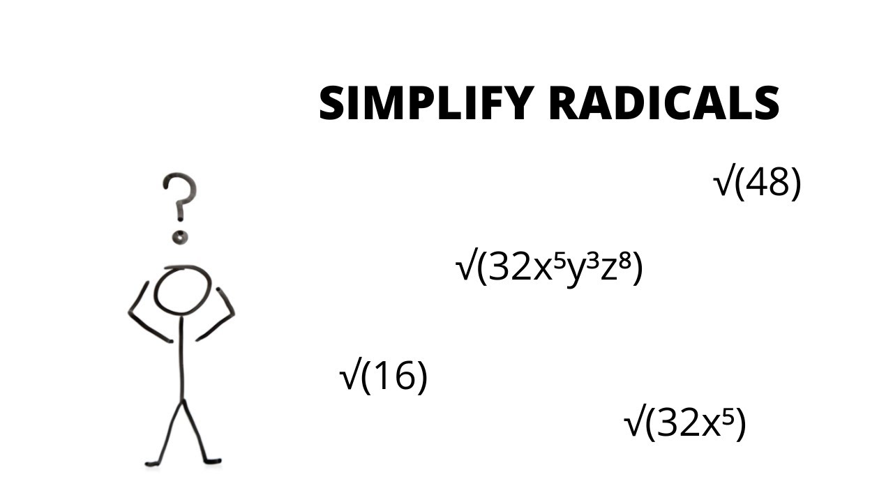 Simplify Radicals YouTube simplify-radicals-youtube