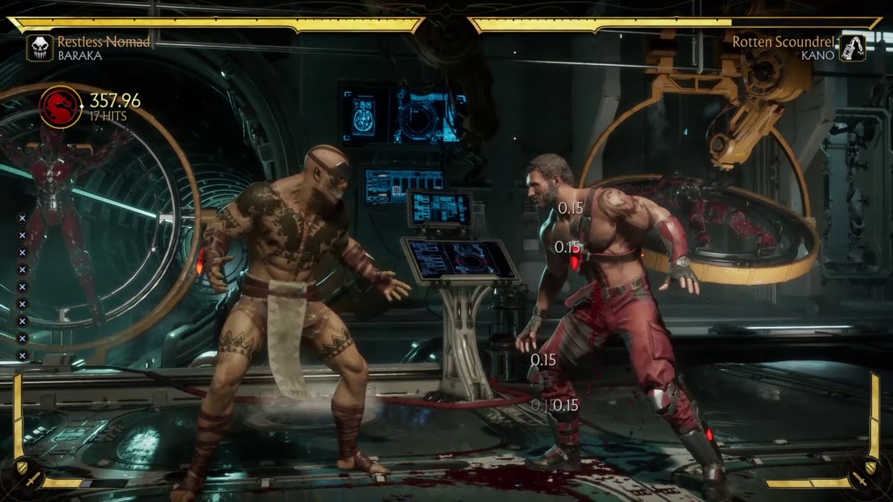 BARAKA COMBOS (KOMPETITIVE VARIATIONS) - Mortal Kombat 11 - YouTube