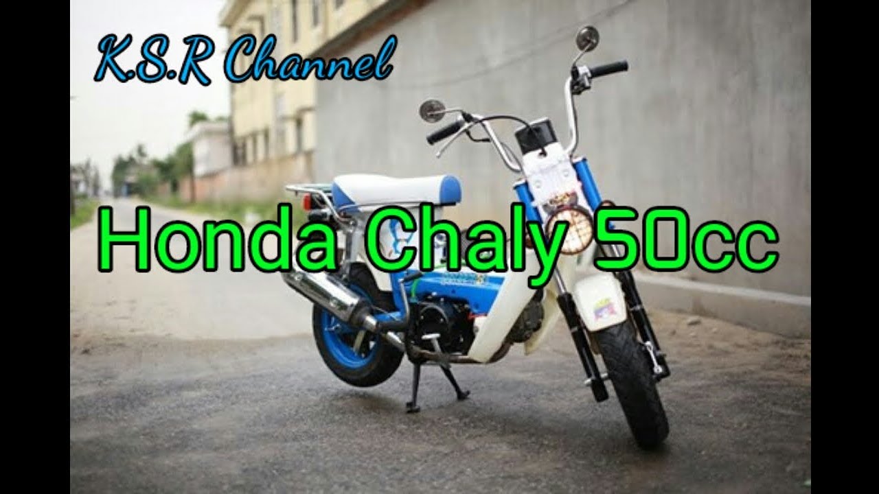 [Honda Chaly 50cc] mẫu xe 50cc nhỏ nhắn. - YouTube