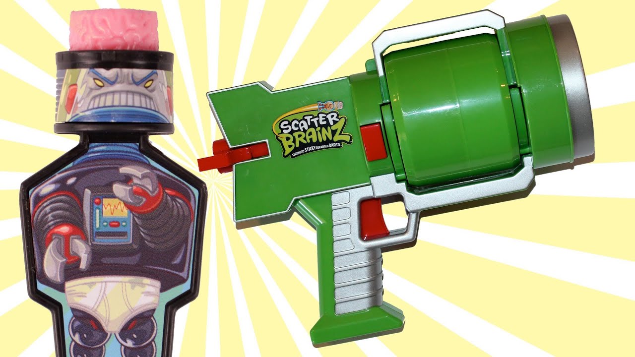 Scatter Brainz Darts and Bazooka Gun Review - YouTube
