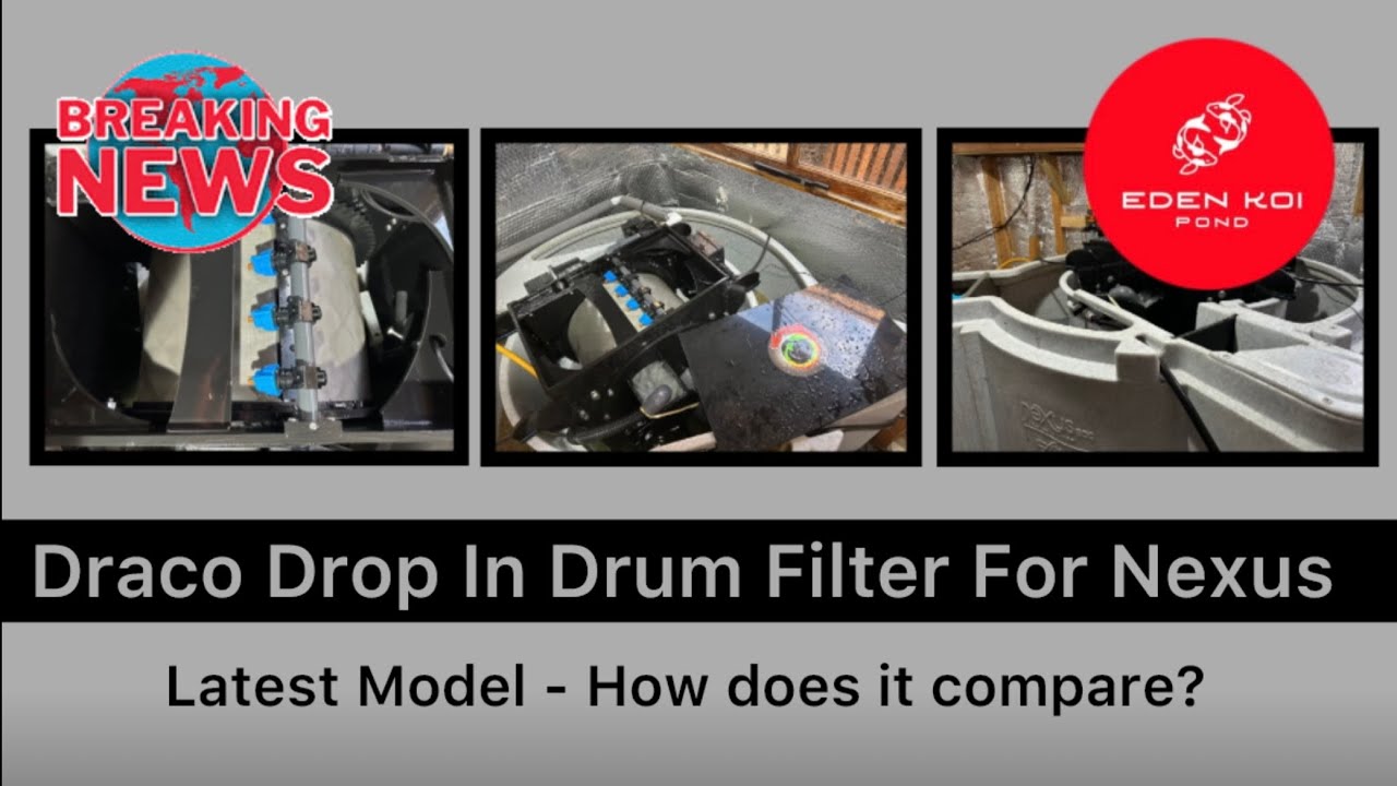 LATEST Draco Drop in Drum Filter For Nexus - Sorting those pesky Nexus ...