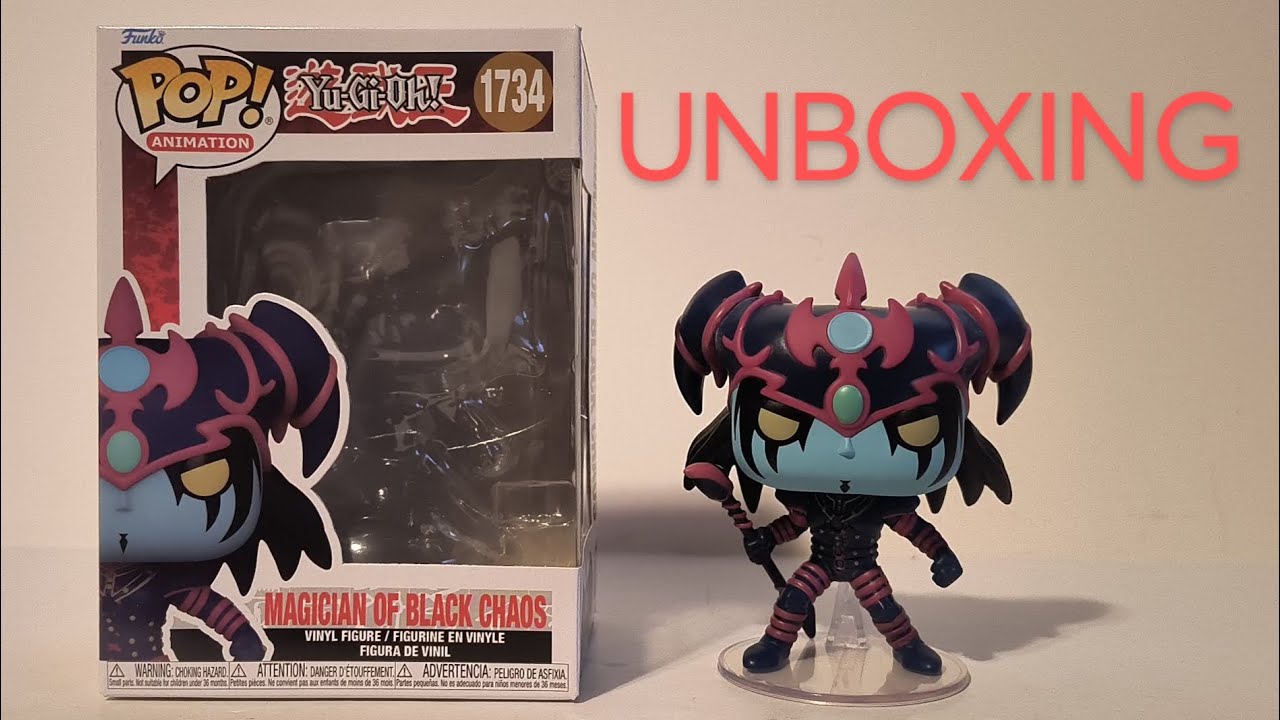 Funko Pop Animation #1734 Yu-Gi-Oh! Magician Of Black Chaos Unboxing ...