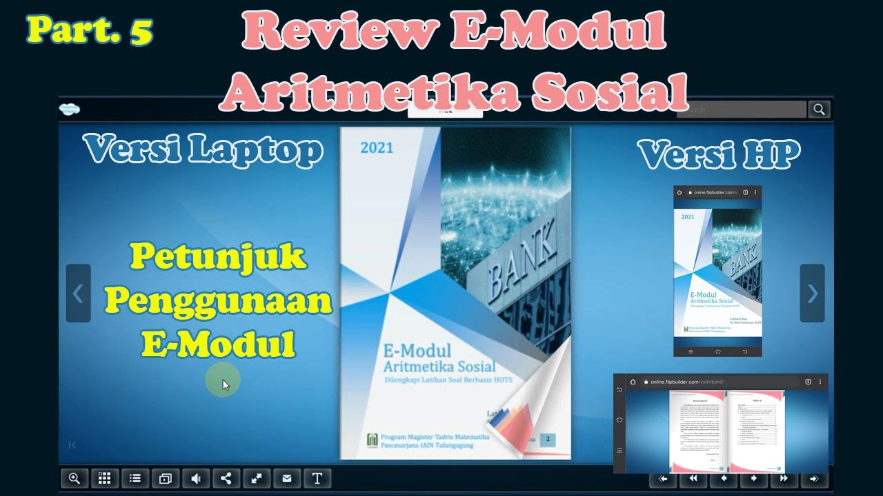 Review dan Petunjuk Penggunaan E-Modul di Laptop dan HP|Part 5 - YouTube