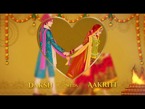 FREE Shaadi ke 7 Phere WhatsApp wedding invite video - YouTube