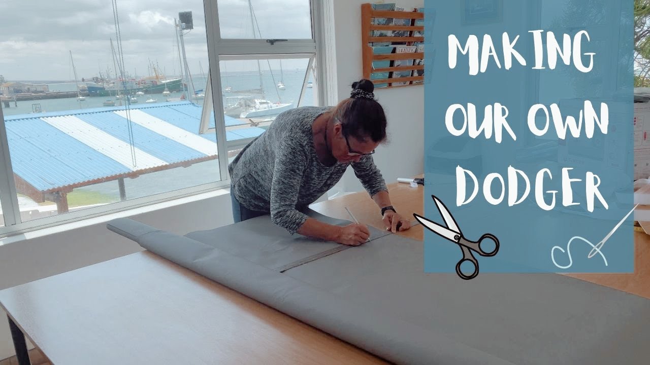 How we MADE a DODGER for our sailboat ⛵️⚓️ - YouTube