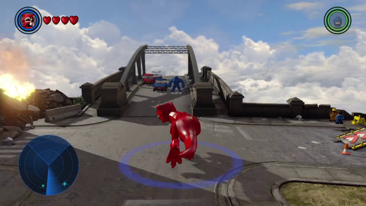 LEGO® MARVEL's Avengers devil dinosaur - YouTube