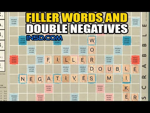 Uh, Um, Like Filler Words and Double Negatives - YouTube