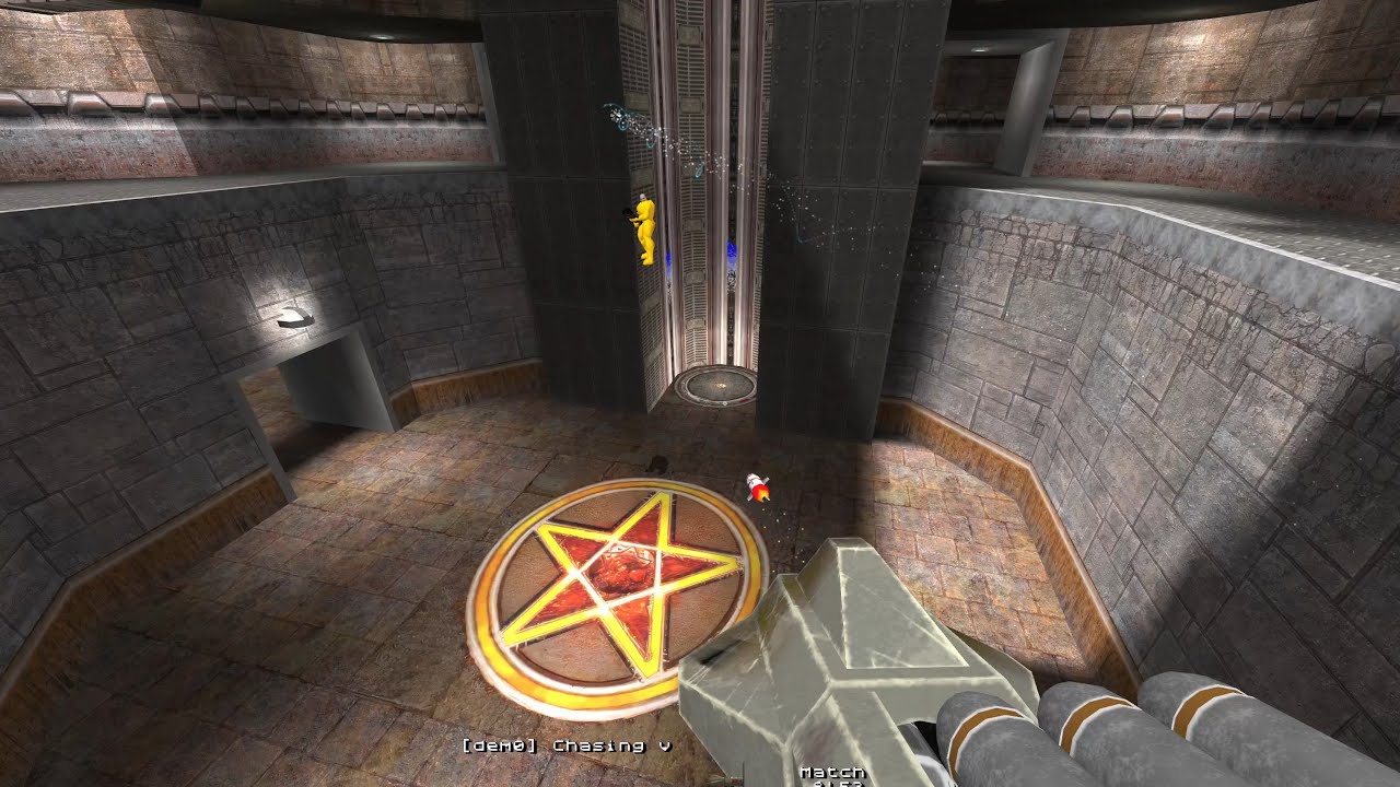 Quake2 duel on pro-q3dm6 by Harven [Q2 conversion by Zenway] - YouTube