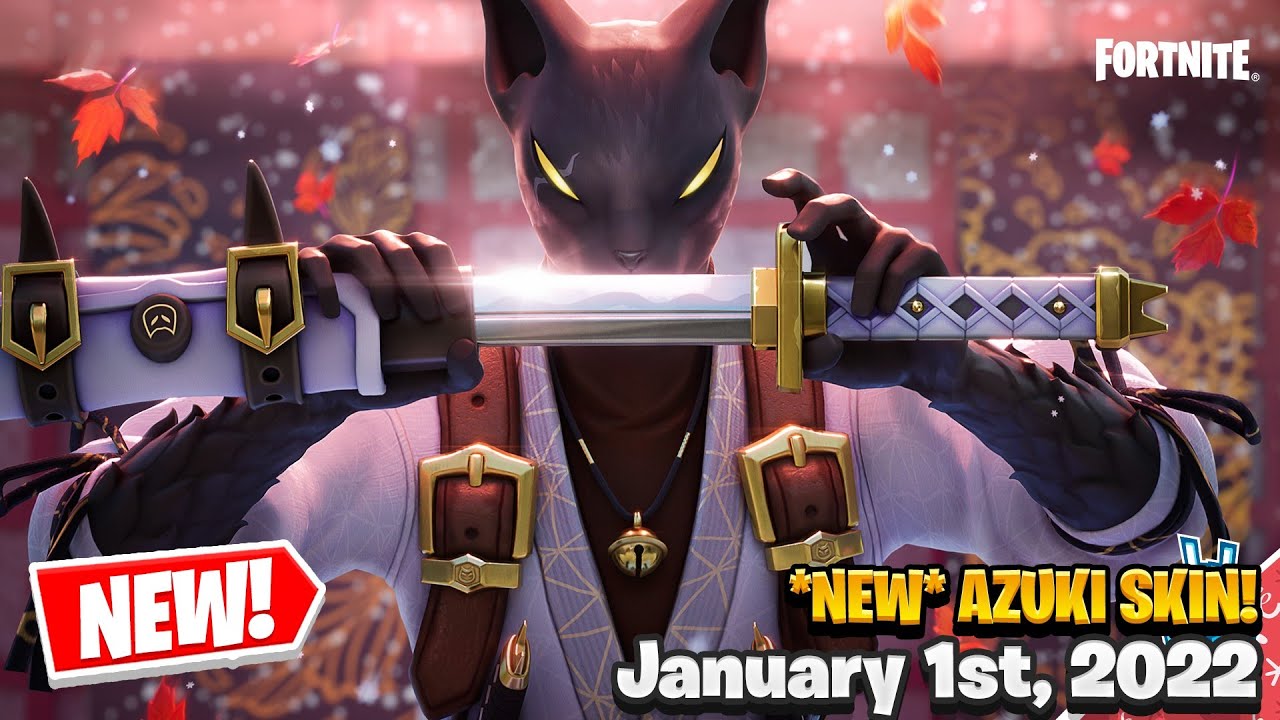 *NEW* Azuki skin! | Fortnite - Item Shop [January 1st, 2022] - YouTube
