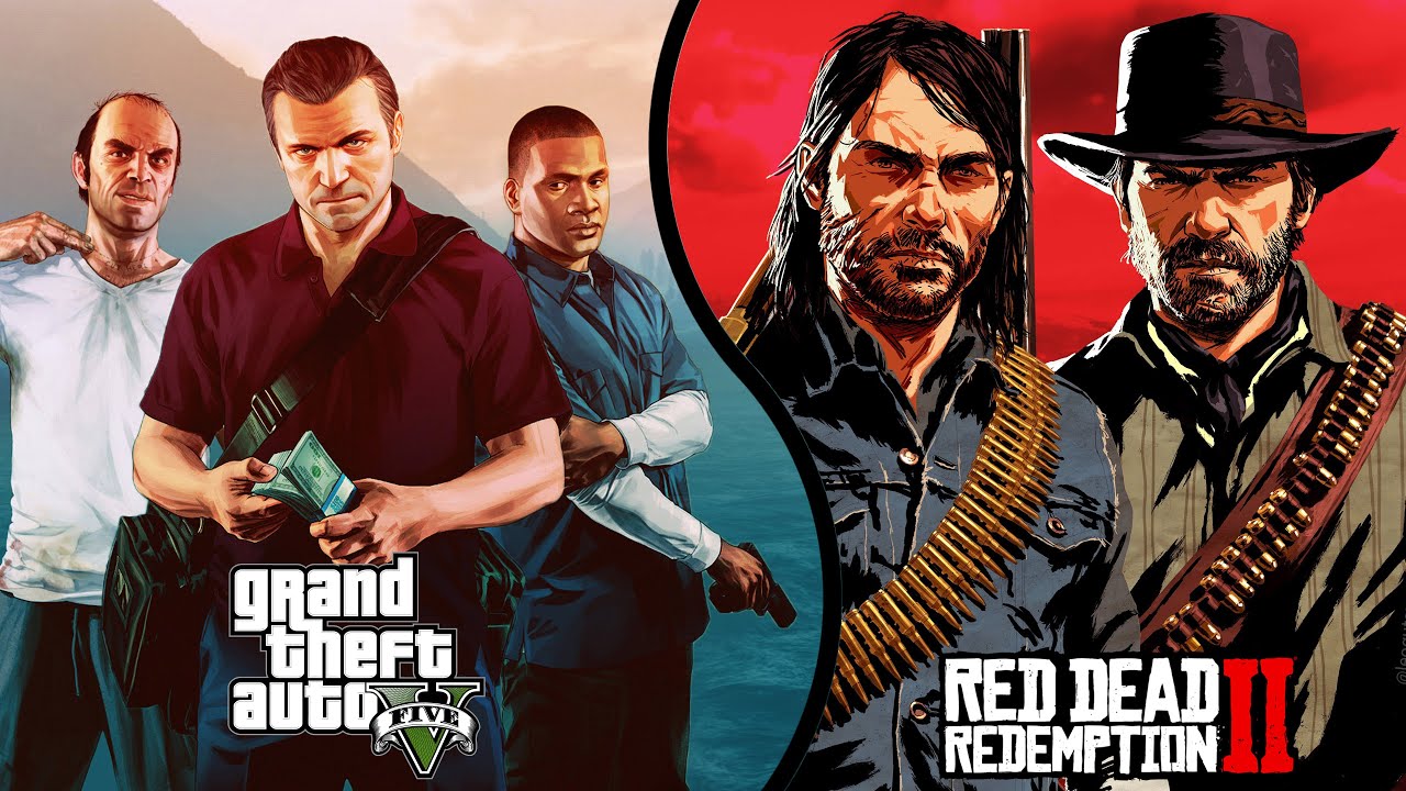 RDR 2 vs GTA 5 - Side by Side Comparison | Part 1 - YouTube