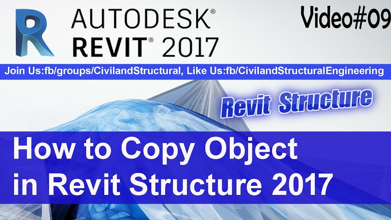 How To Copy Object In Revit Structure 2017 V 09 YouTube how-to-copy-object-in-revit-structure-2017-v-09-youtube