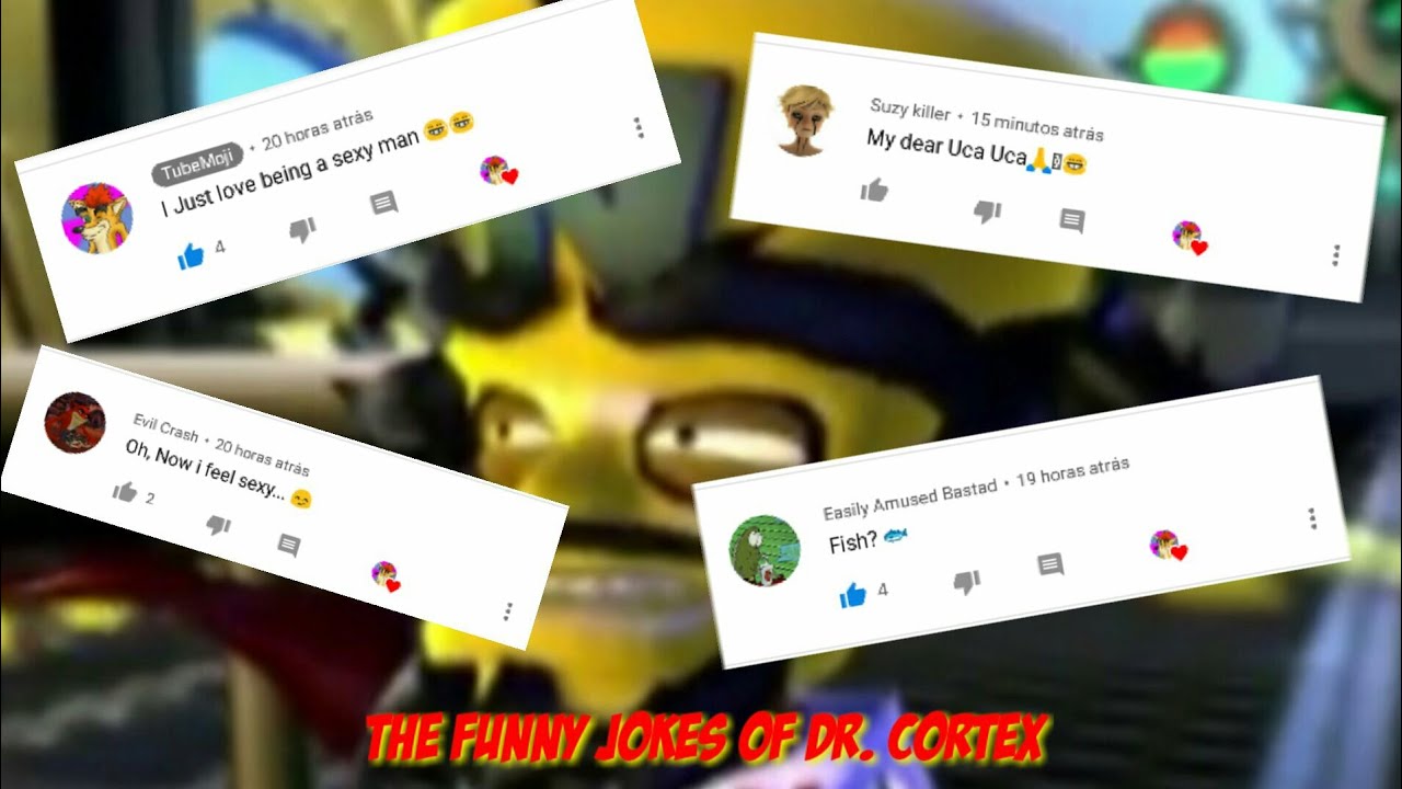 The Funny Jokes of Dr. Cortex - YouTube