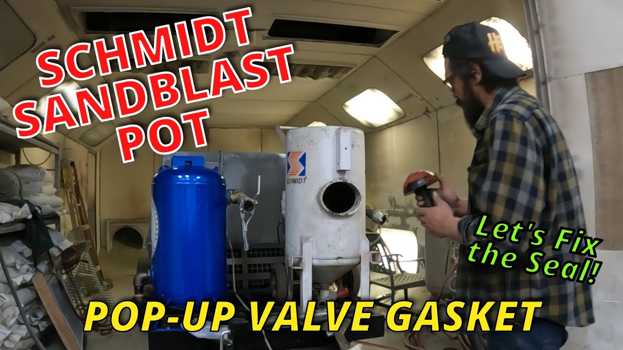 Mobile Blast Rig: Blast Pot Pop-Up Valve Gasket Install (Schmidt) - YouTube