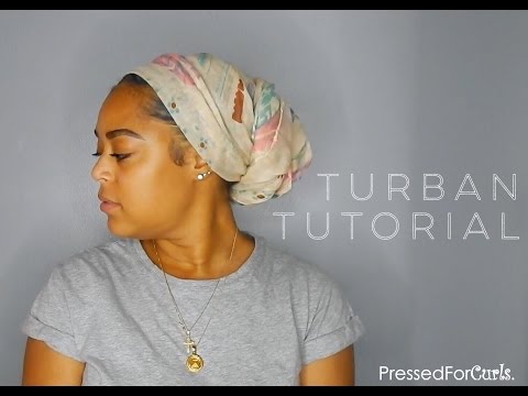 Super Easy Turban Tutorial