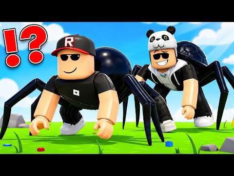 Heron ile Panda Dev Örümceklere Dönüştü ?! (Roblox)