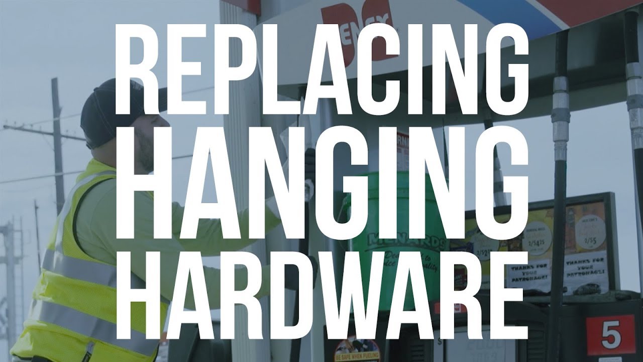 How To Replace Hanging Hardware - YouTube