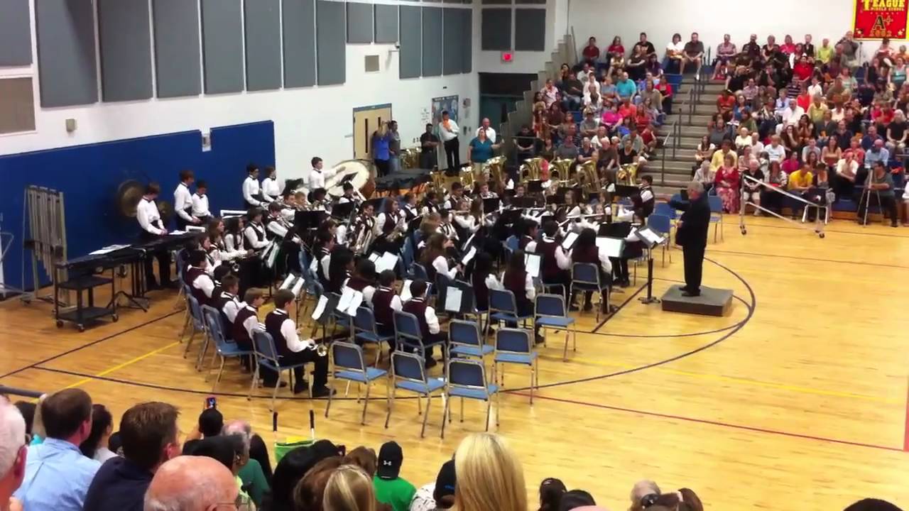 Teague middle school advance band - YouTube