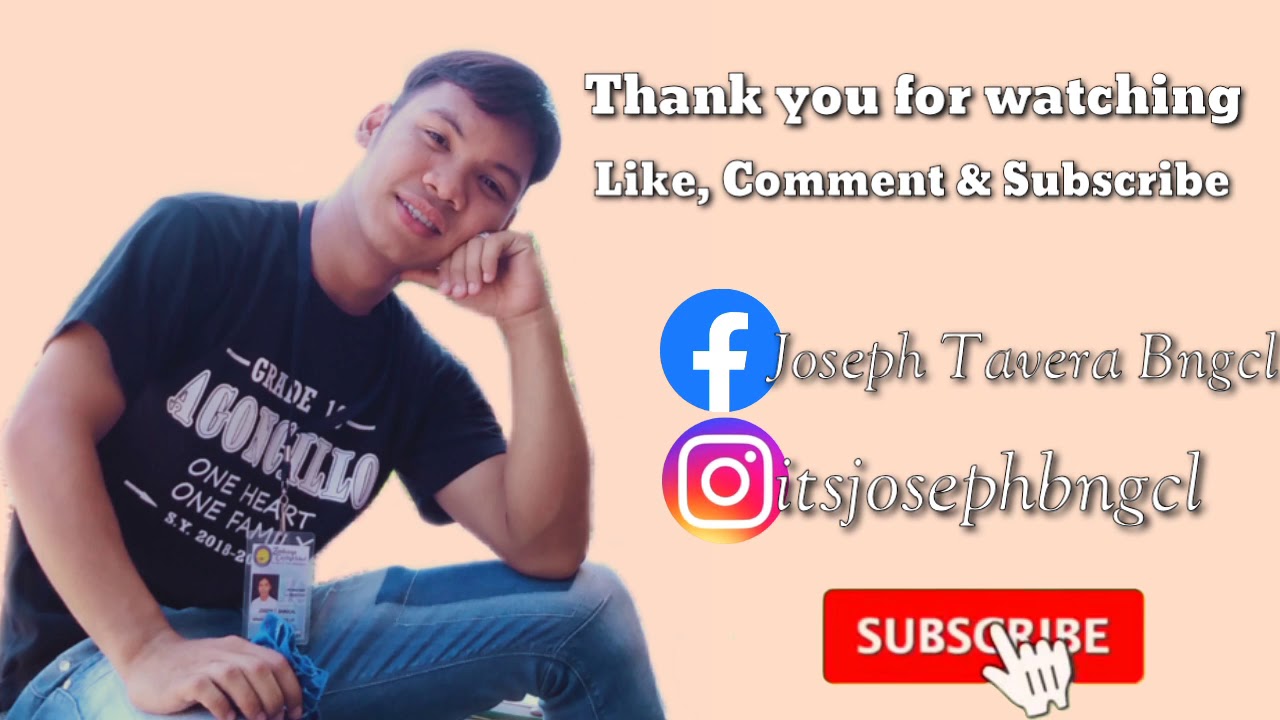 My outro Kuya j's Vlog 🎉 - YouTube
