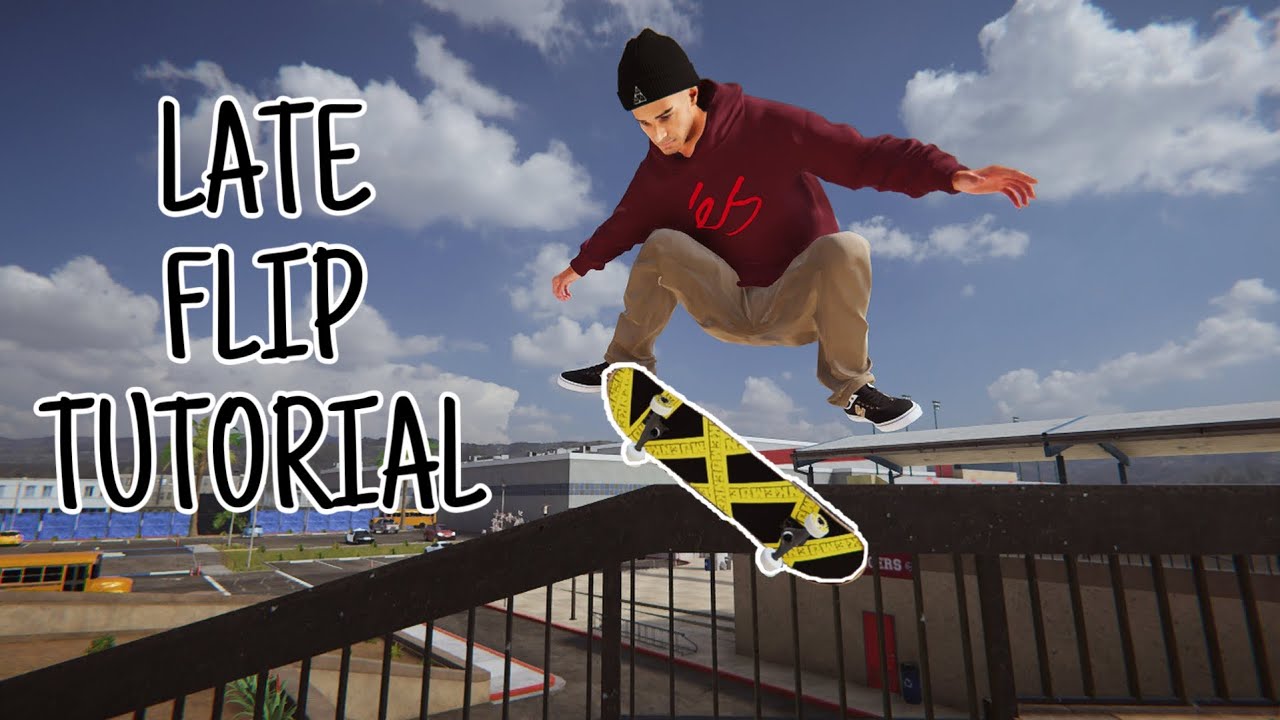 HOW TO LATE FLIP | Skater XL - YouTube