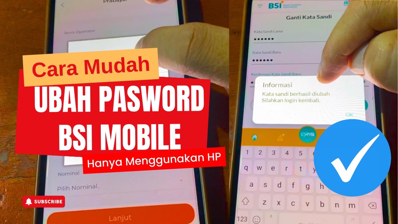 Cara Ubah Kata Sandi BSI Mobile yang Benar - YouTube