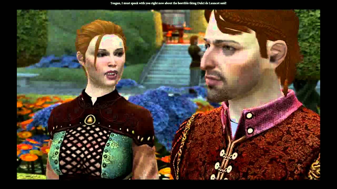 Dragon Age 2 MotA Lady Isolde / Teegan - YouTube