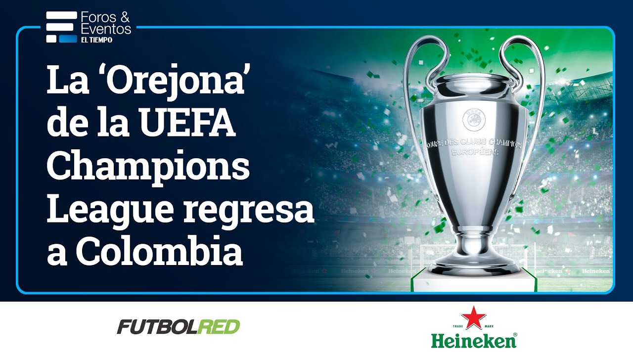 Live Llega la Orejona a Colombia | FutbolRed - YouTube