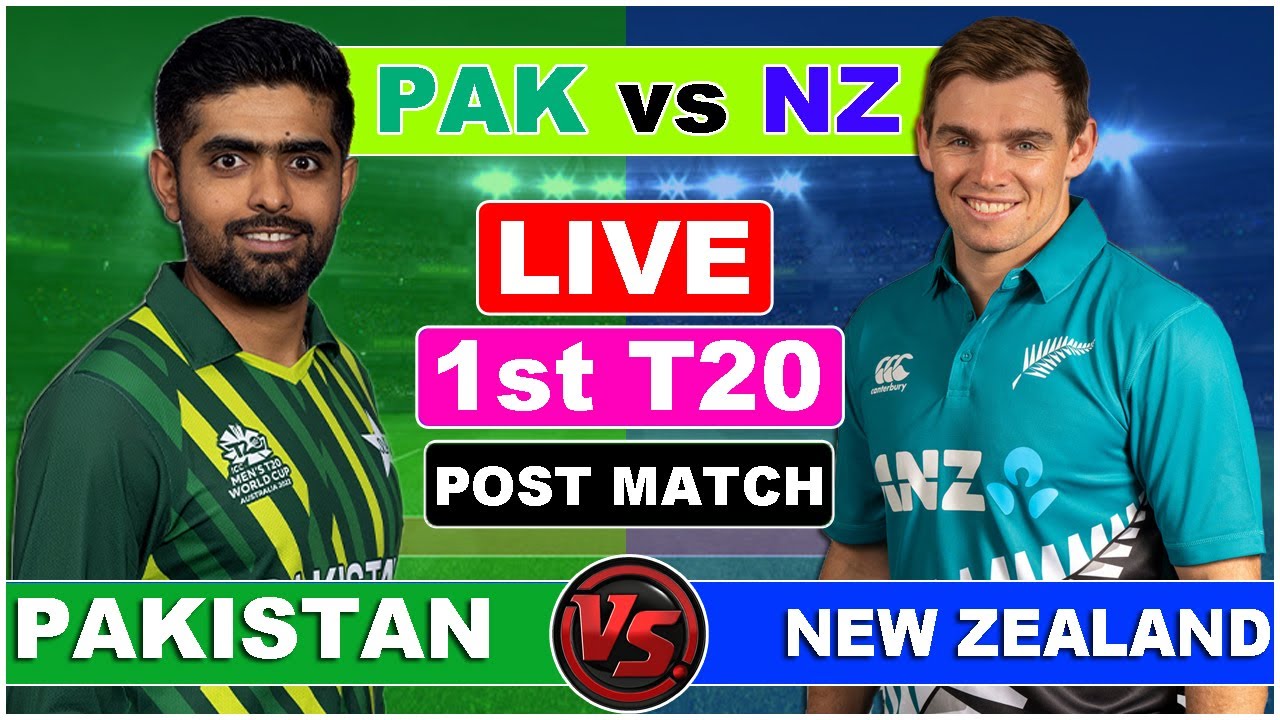 Live : Pakistan vs New Zealand 1st T20 Live Commentary | PAK vs NZ 1ST ...