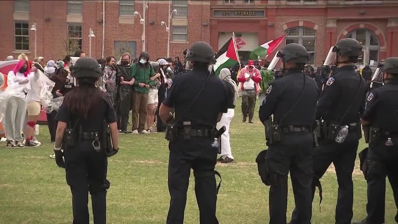 Students at Auraria campus arrested as pro-Palestinian protests ...