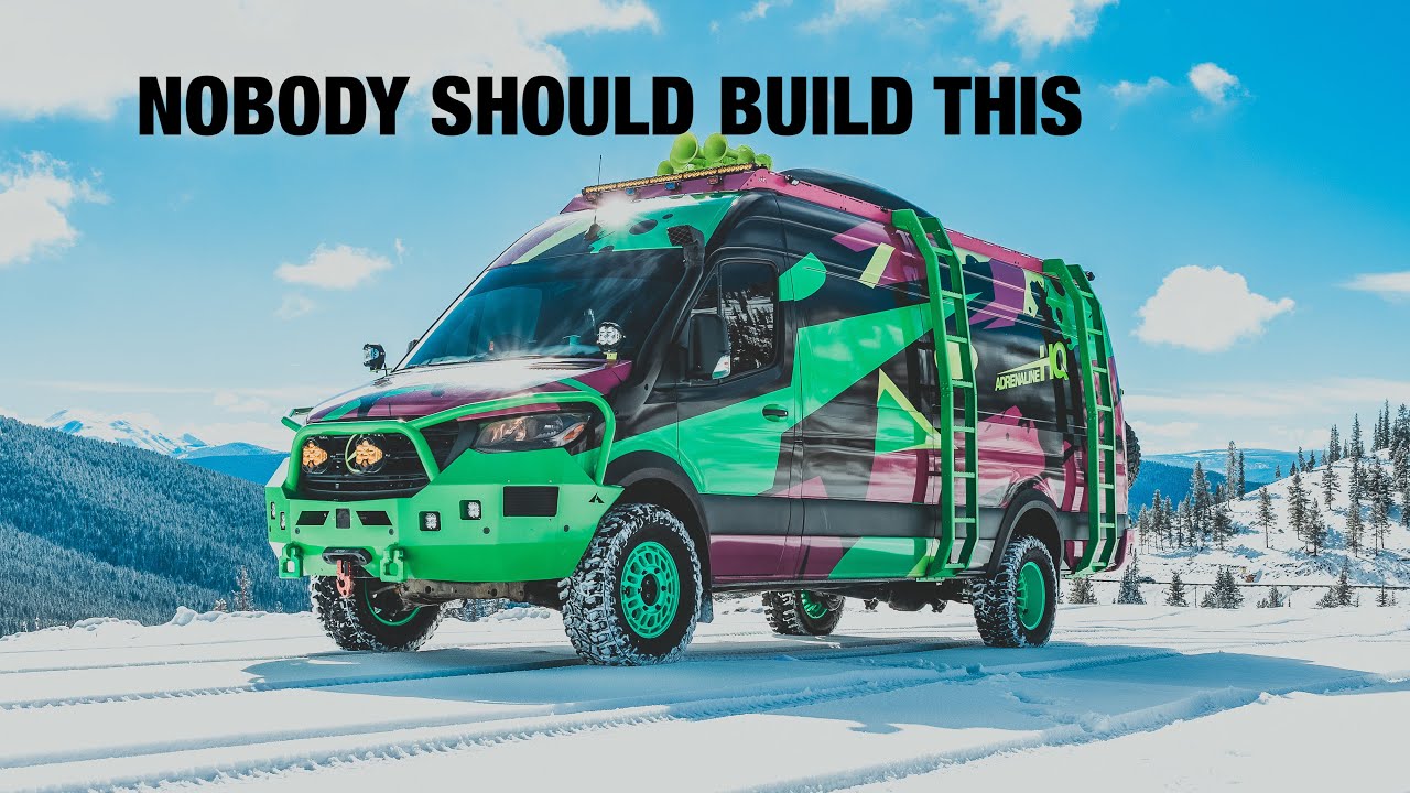 This Off-Road Van Build Is Ridiculous | The GigaWagon Full Walkthrough ...