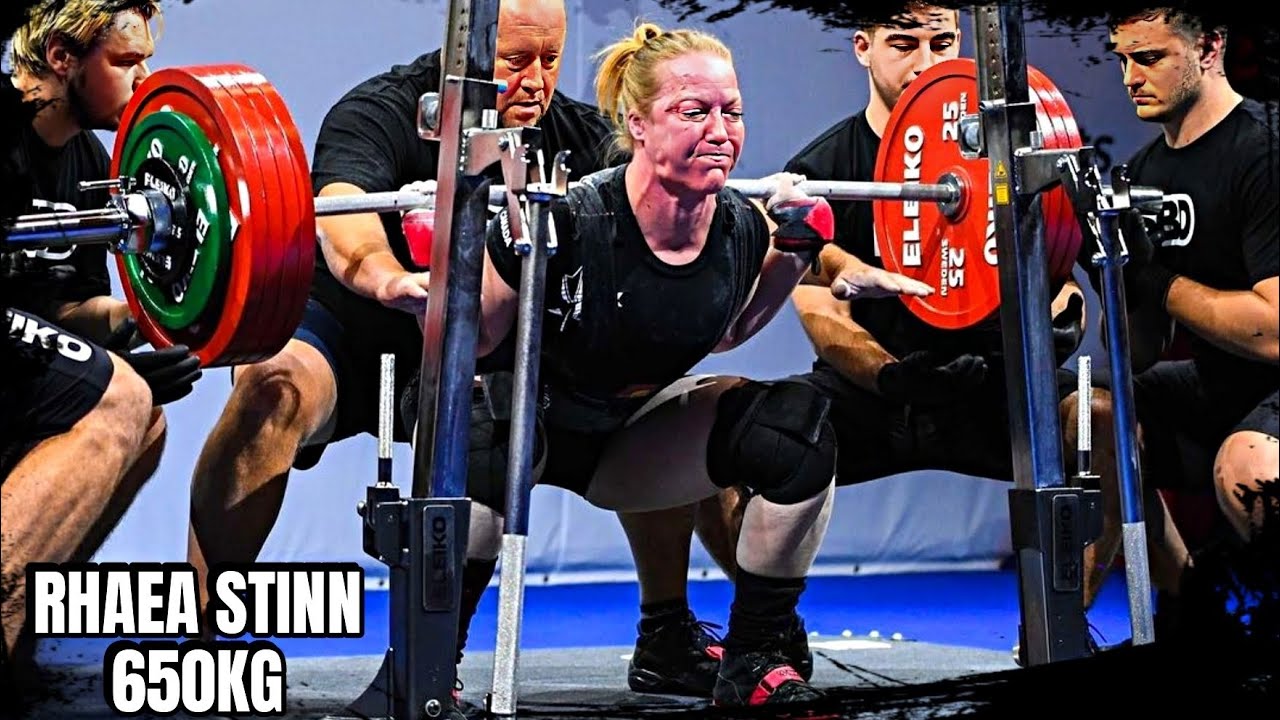 Rhaea Stinn 1st Place 650Kg Total 85Kg Class IPF Open Equipped World ...