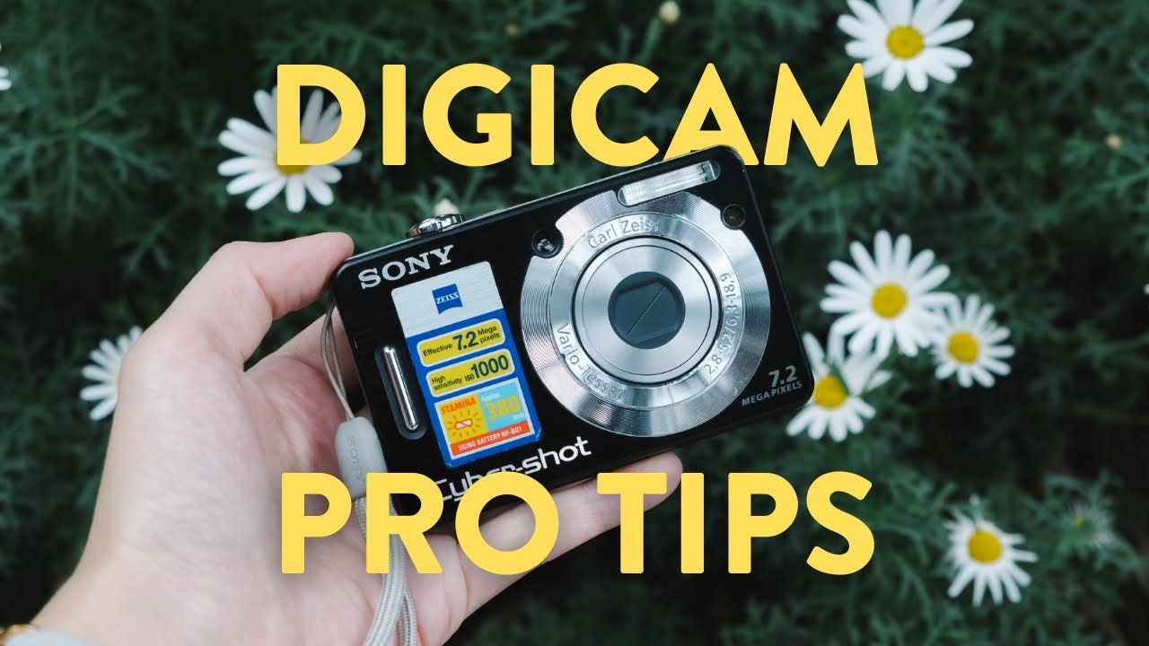 Digicam pro tips: Best settings for a vintage digital camera - YouTube