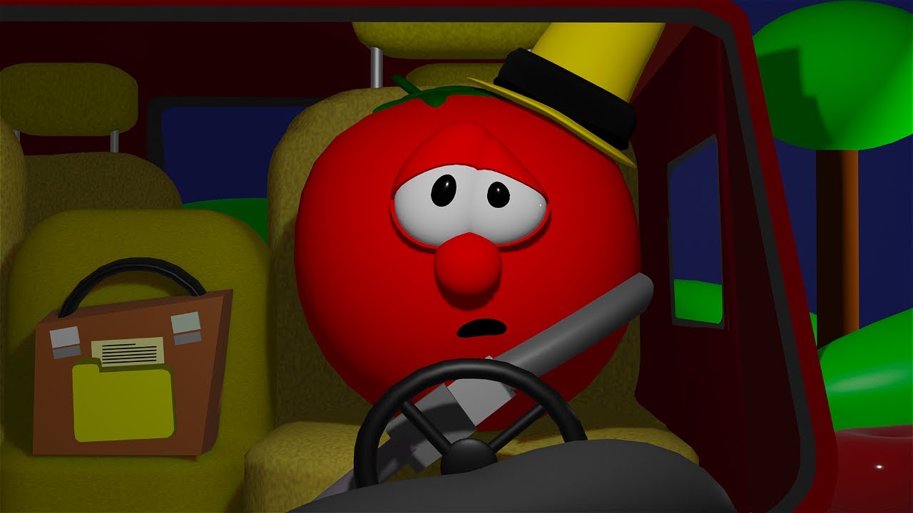 Don't Try This At Home (Curious Gourd scene) | VeggieTales Animation ...