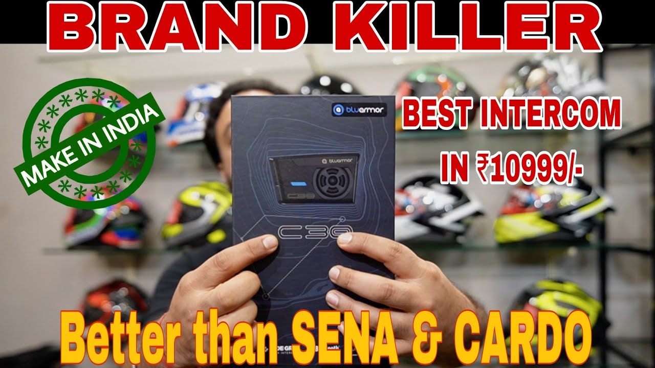 Bluarmor C30 Intercom Review-Installation -live TEST#tigerkoul # ...
