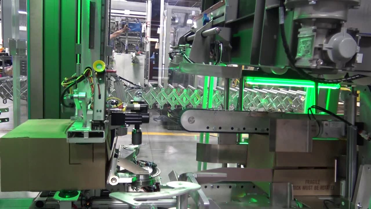 61594 BluePrint Automation (BPA) Spider 200i Case Packer - YouTube