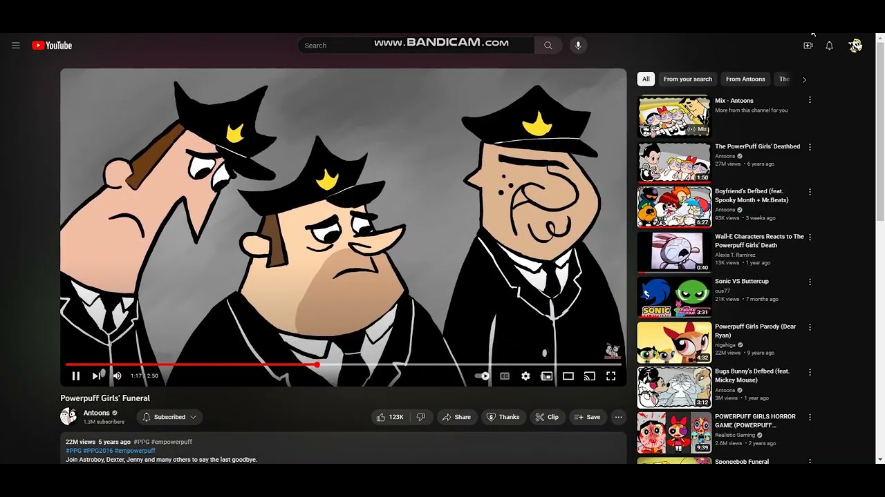 Powerpuff Girls Funeral But Combo Panda Watch It - YouTube