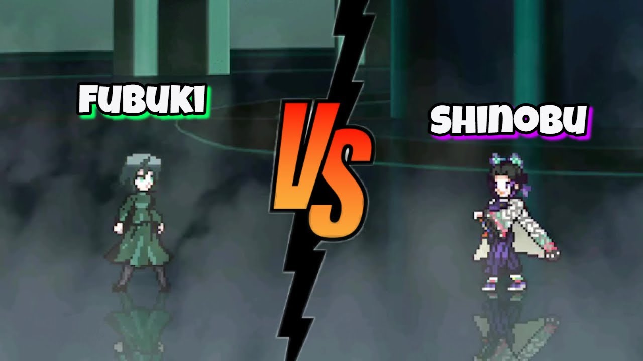 Fubuki Vs Shinobu one punch man x demon slayer fights / mugen - YouTube