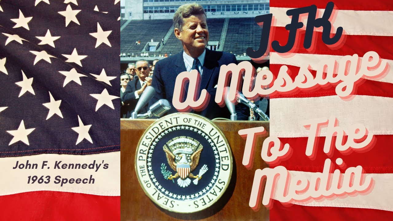June 11, 1963, President John F. Kennedy Speech Has A Message For The ...