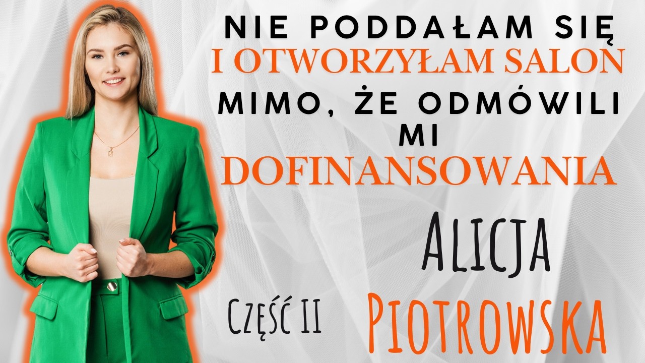 Otworzyłam swój salon mając ostatnie pieniądze w portfelu - Alicja ...