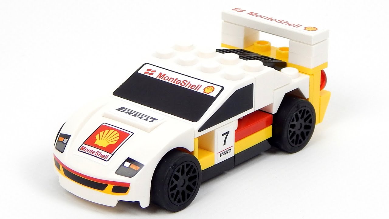 Lego Racers 30192 Ferrari F40 Speed Build - YouTube